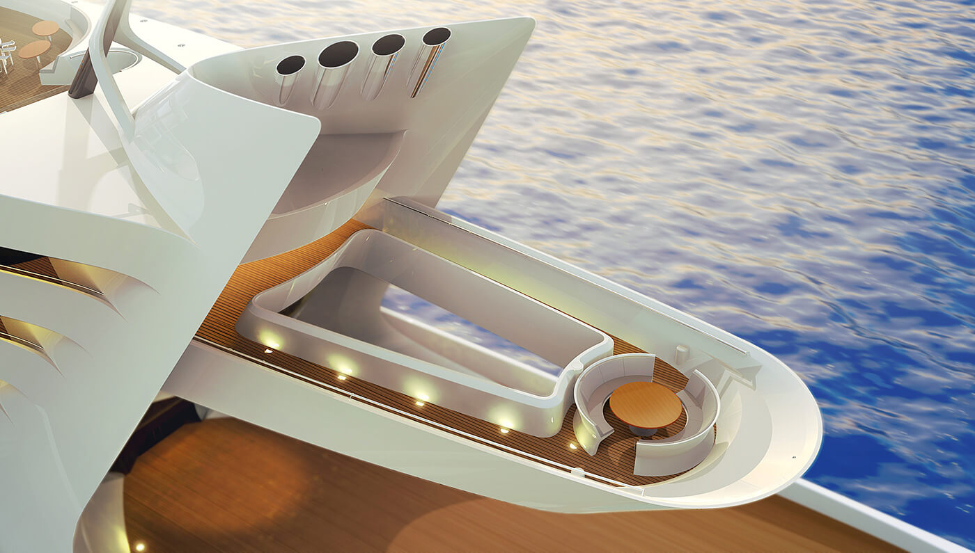 This Concept Superyacht Would Be One of the Largest in the World
