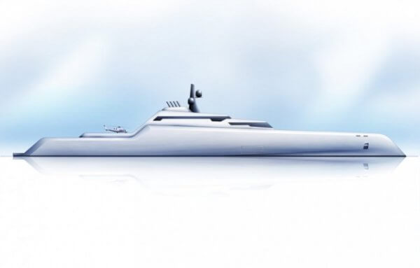 Check Out The Incredible 200m Superyacht Concept Called The Transporter